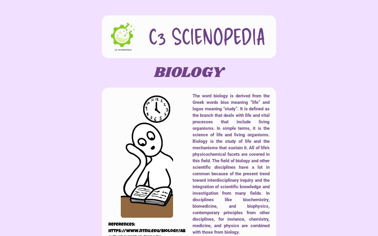 BIOLOGY